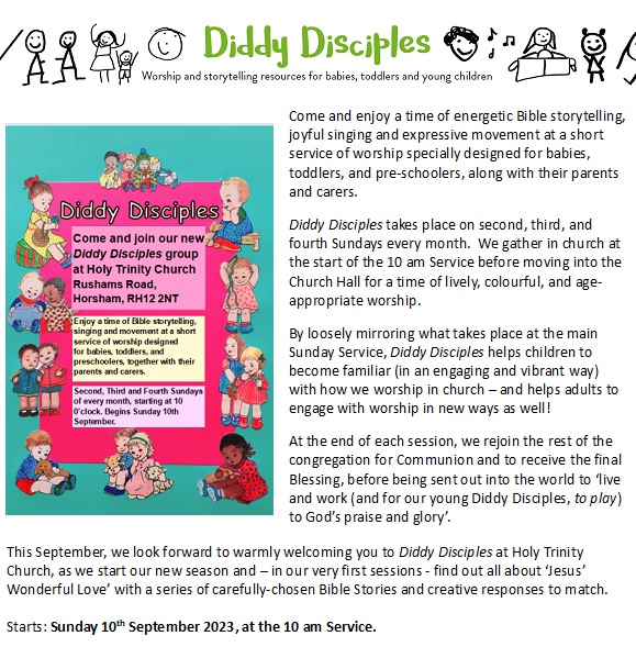 Holy Trinity Horsham | Diddy Disciples